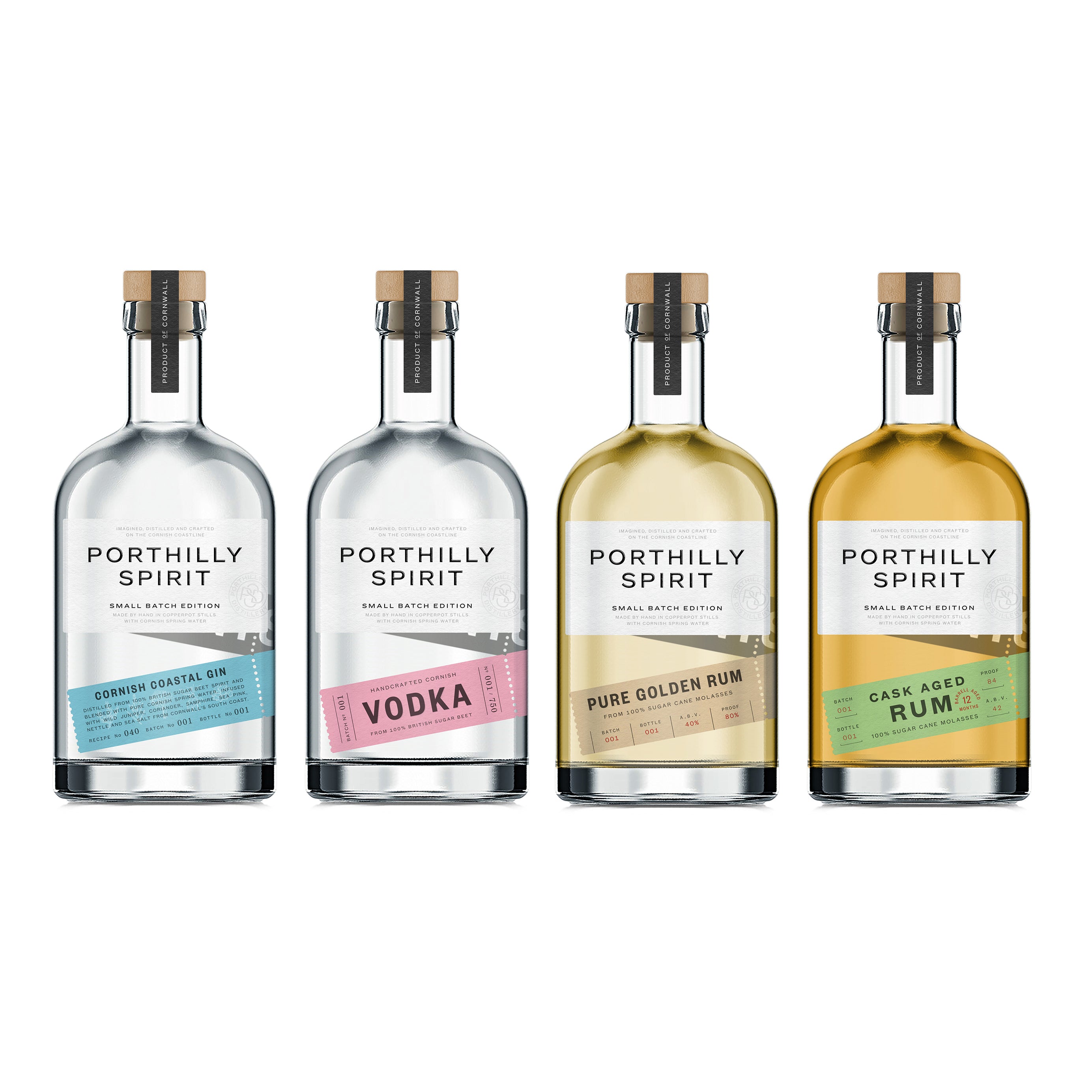 Discovery Boxset 4x20cl – Porthilly Spirit Distillery
